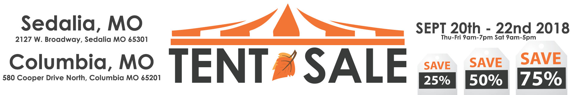 Creative Audio's Annual Tent Sale - Amps, Speakers, Subs And More!