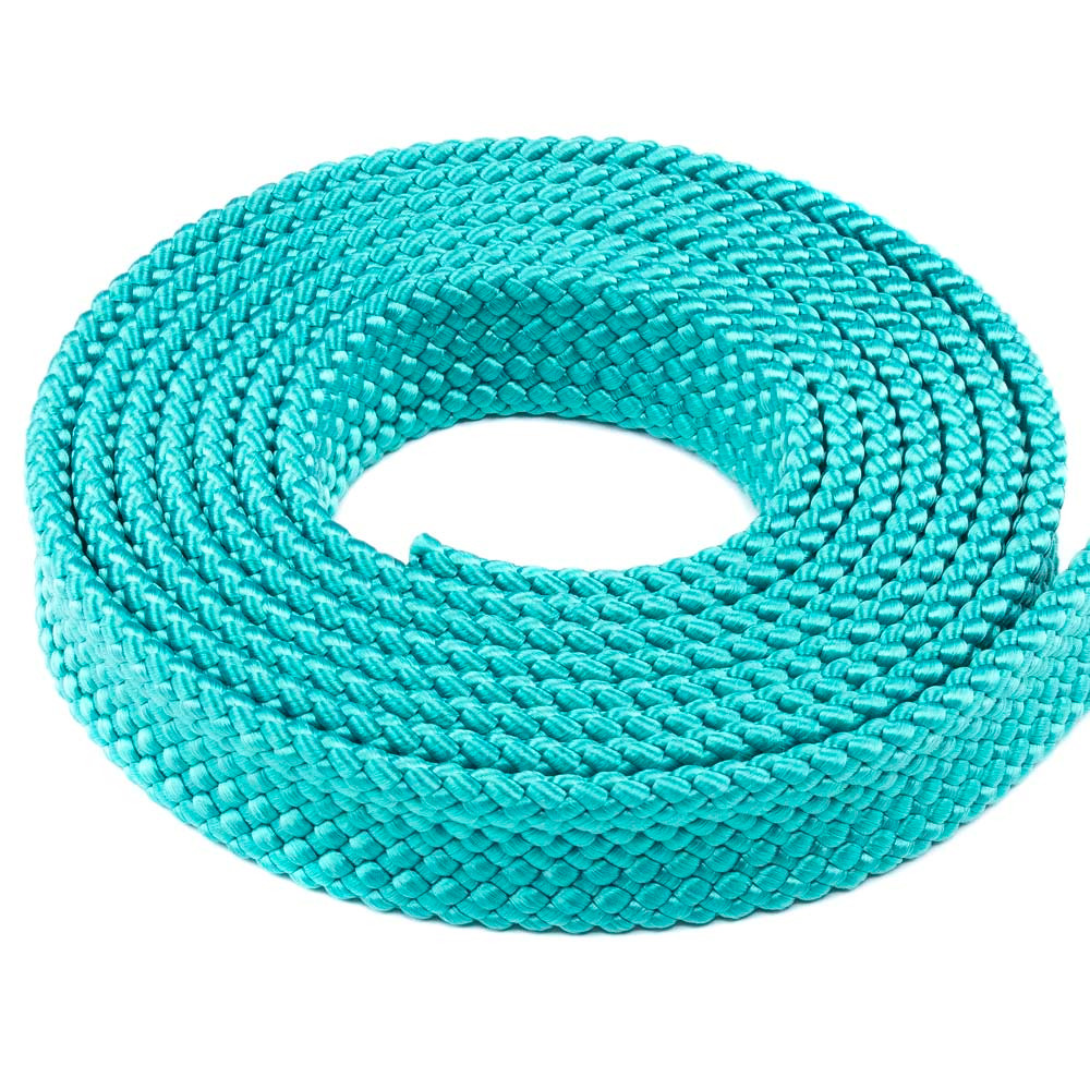 PolyPro 1in Flat Braid Rope - Teal