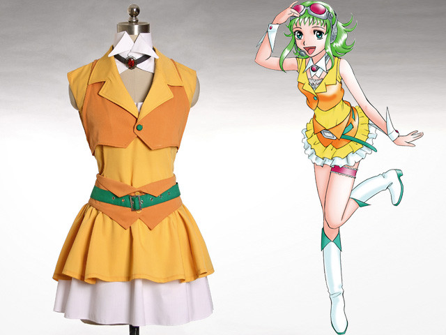 Vocaloid Cosplay, Gumi Megpoid Costume Outfit