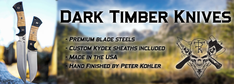 Dark Timber Knives - DLT Trading | Handmade Hunting Knife