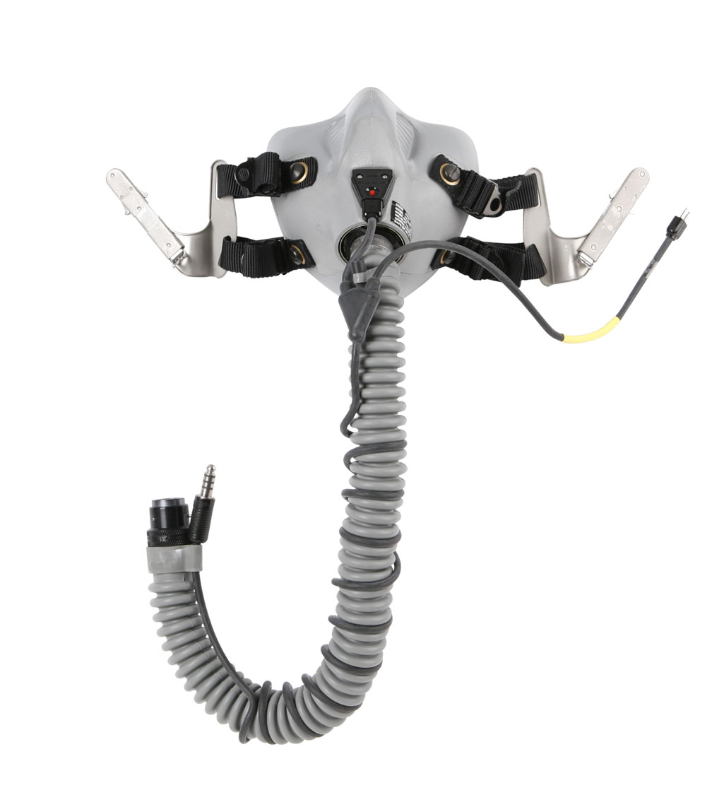 Gentex MBU-12/P Oxygen Mask. Silicone rubber faceseal