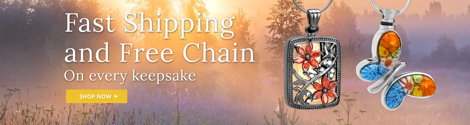 Jewelry Keepsakes - Cremation Jewelry Keepsakes & Cremation Keepsake ...