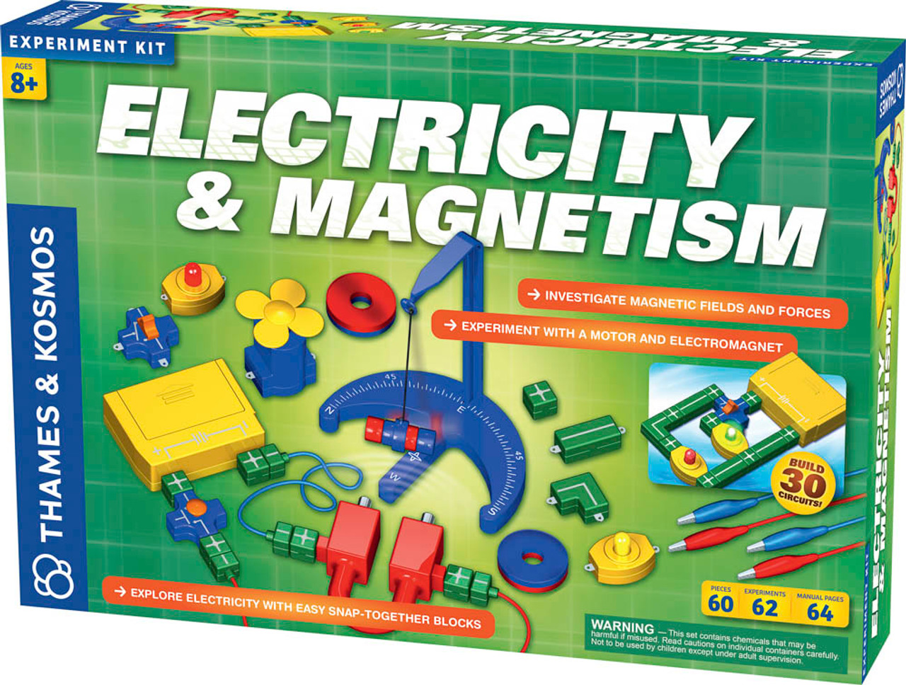 Electricity & Magnetism Kit | Thames & Kosmos Electricity & Magnetism Kit | Thames & Kosmos