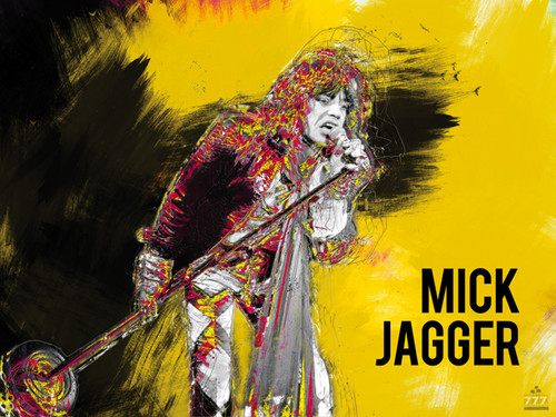 Mick Jagger Poster Music Wall Art Print (24x18)