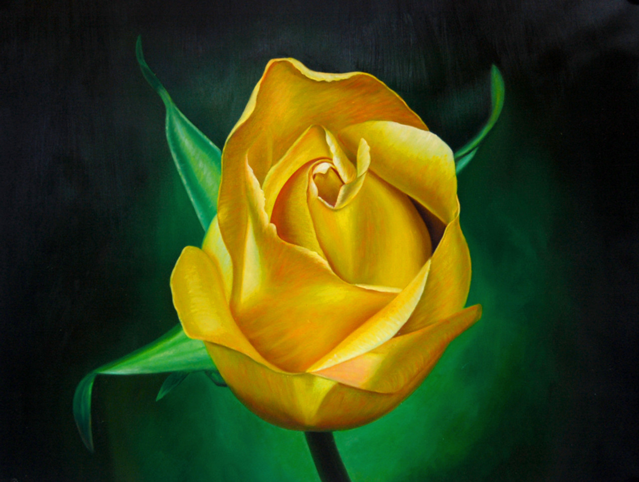 Buy Yellow Rose by Community Artists Group@ Rs. 4990. Code:52Flower36 ...