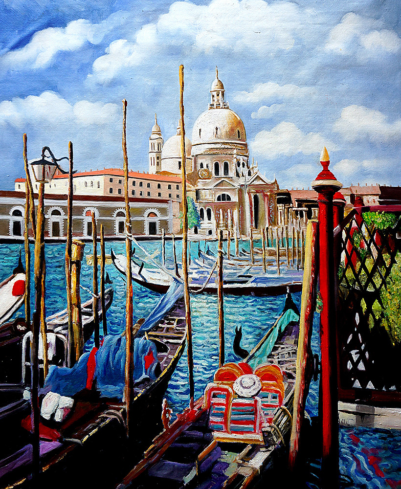 Buy The Water City Venice 6 by Community Artists Group@ Rs. 7590. Code ...
