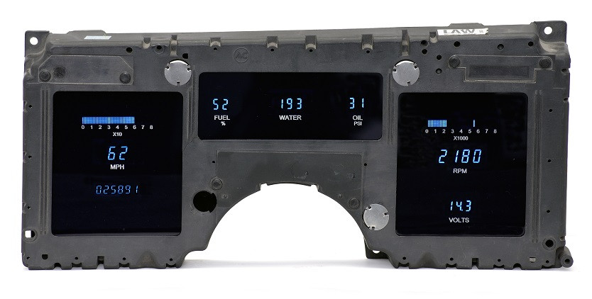 Dakota Digital Dash 84 85 86 87 88 89 Chevy Corvette Gauge Cluster VFD3 ...