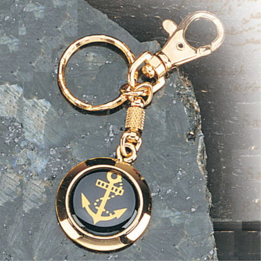 Framed Brass Nautical Anchor Key Chain - Nautical Decor Store Official ...