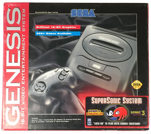 Sega Genesis II Super Sonic System Complete in Box For Sale | DKOldies