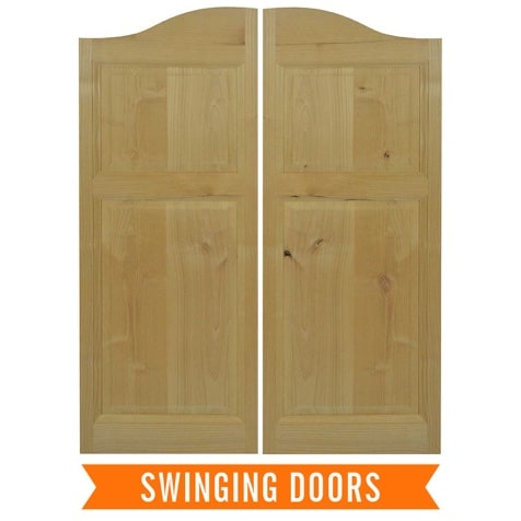 Swinging Cafe Doors | Saloon Doors | Custom Sizes & Unique Styles