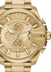 Diesel Mega Chief Chronograph All Gold | Watches.com