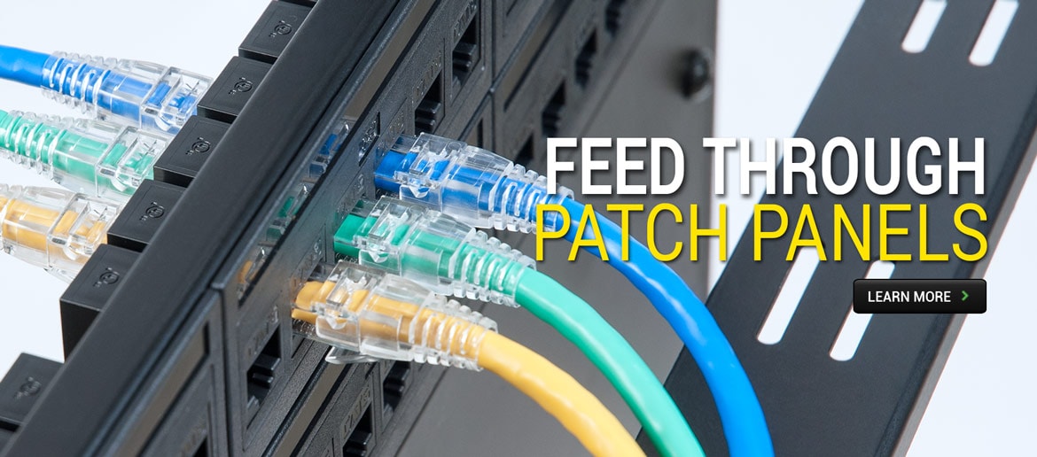 Pre-terminated Patch Panels, Patch Cables, Ethernet Cables | Cablesys